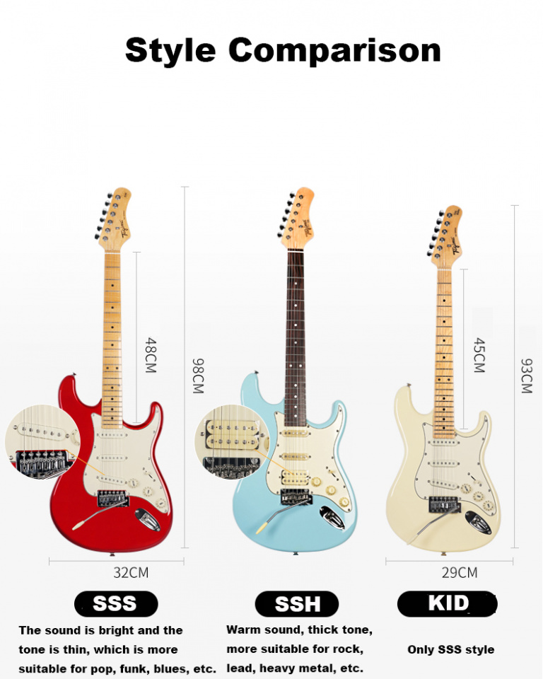 Tagima TG530/TG530 Pro Electric Guitar with Quality Gig Bag - LEEN ...