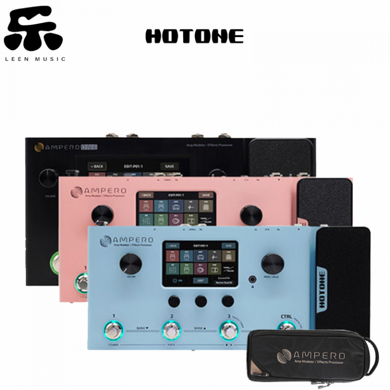 Hotone MP-100 Ampero Multieffects Pedal with original gig bag - LEEN MUSIC SHOP