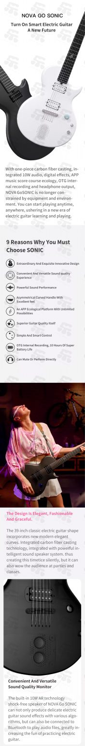 Enya Nova Go Sonic Electric Guitars - LEEN MUSIC SHOP