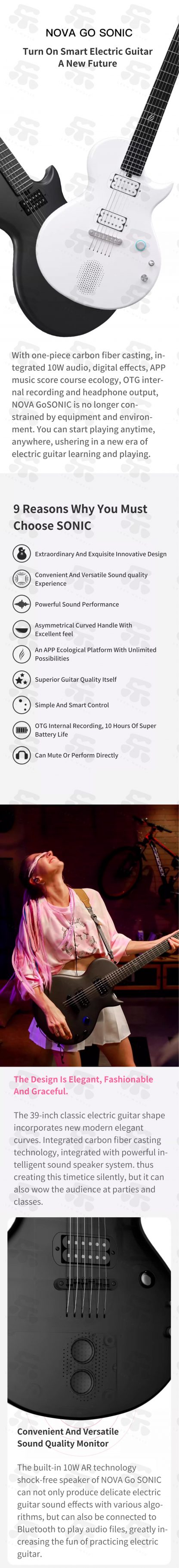 Enya Nova Go Sonic Electric Guitars - LEEN MUSIC SHOP