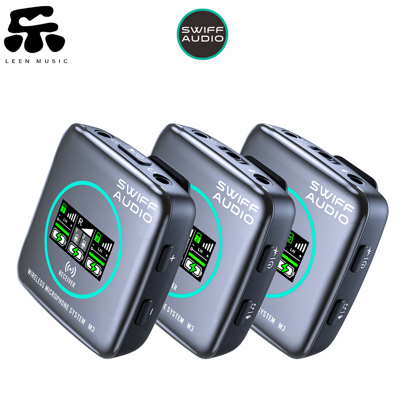 Swiff M3 Pro Wirelss Microphone - LEEN MUSIC SHOP